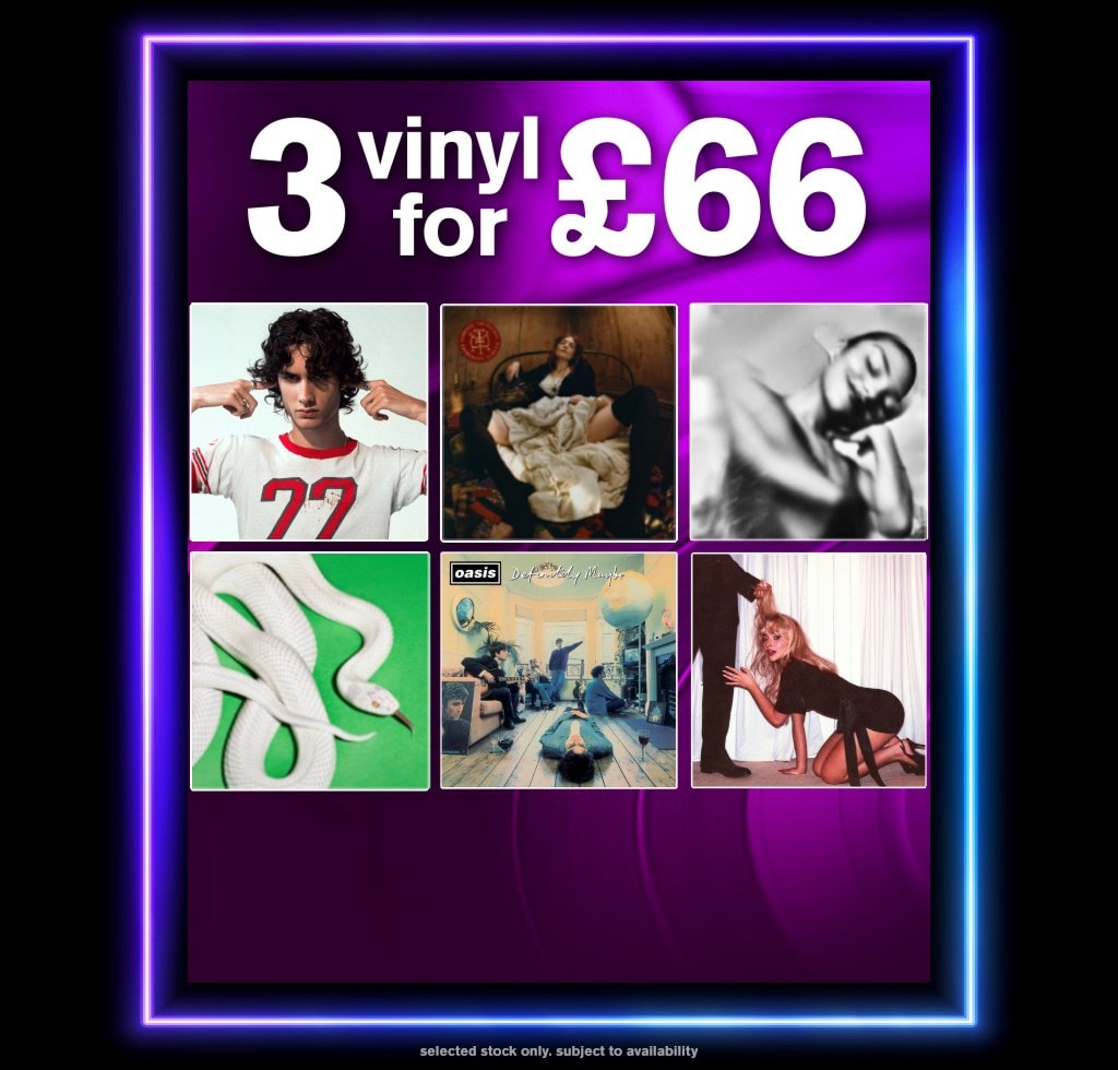 Rare Vinyl Records, Limited Edition Vinyl and Exclusive Records | HMV Store