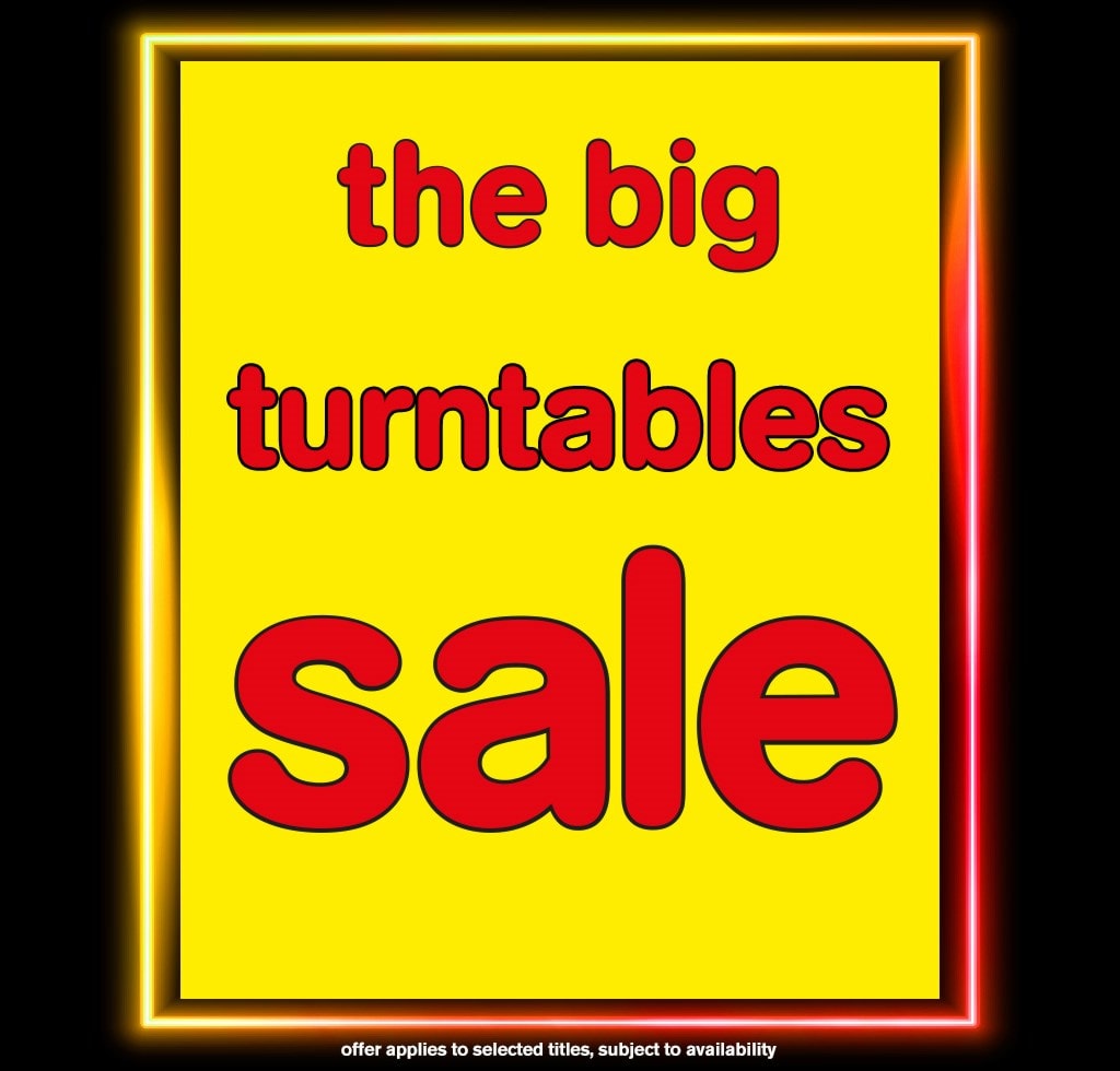 Jam Sound Turntable | Jam Vinyl All in One Record Player | HMV Store