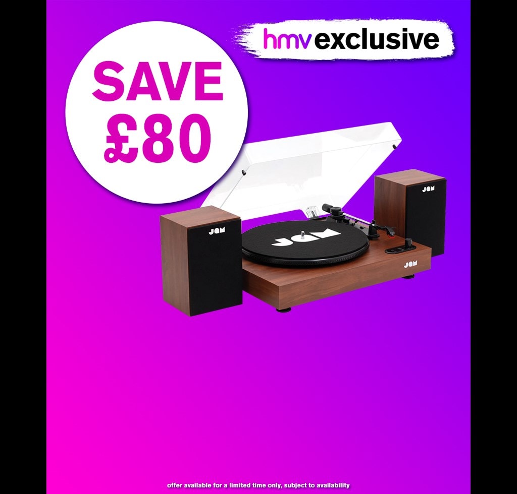 Jam Sound Turntable | Jam Vinyl All in One Record Player | HMV Store