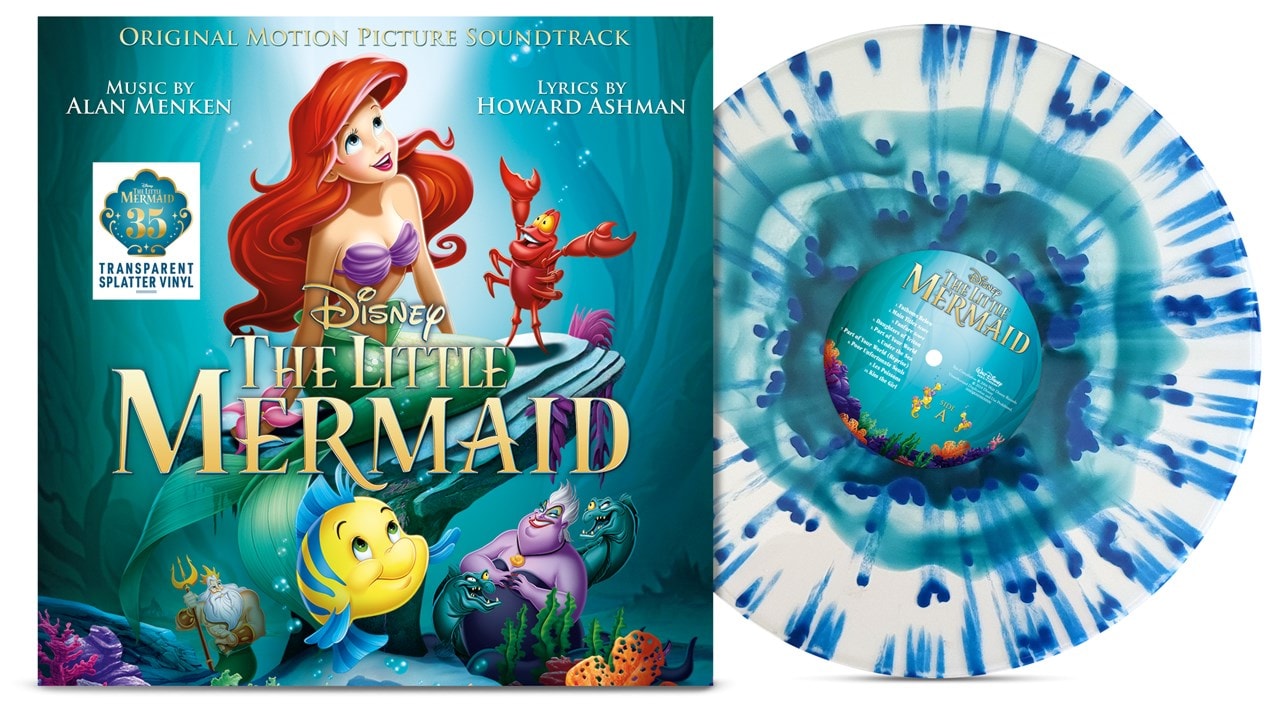 The Little Mermaid | Vinyl 12" Album | Free shipping over £20 | HMV Store