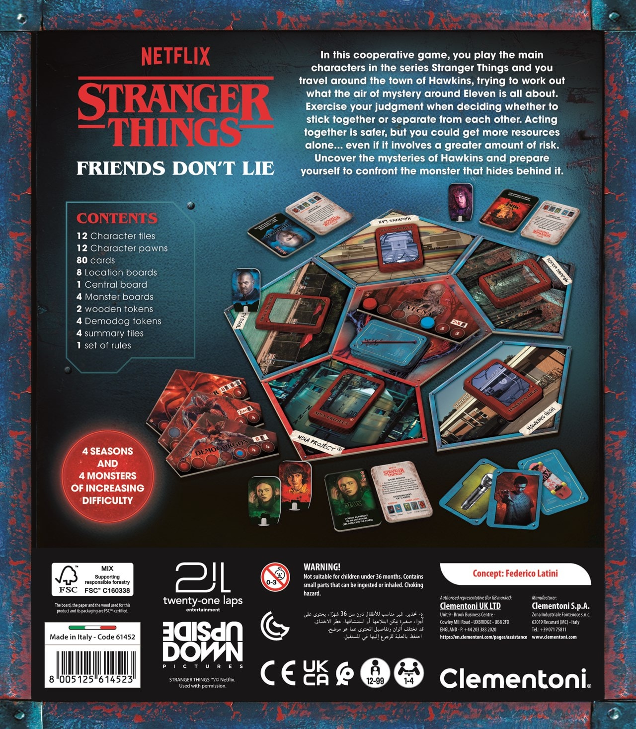 Friends Don't Lie Stranger Things Card Game | HMV Store