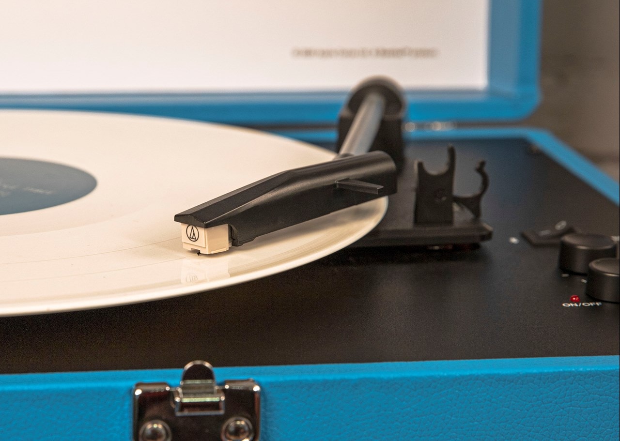 Crosley The Beatles Anthology Blue Turntable | Turntables | Free ...