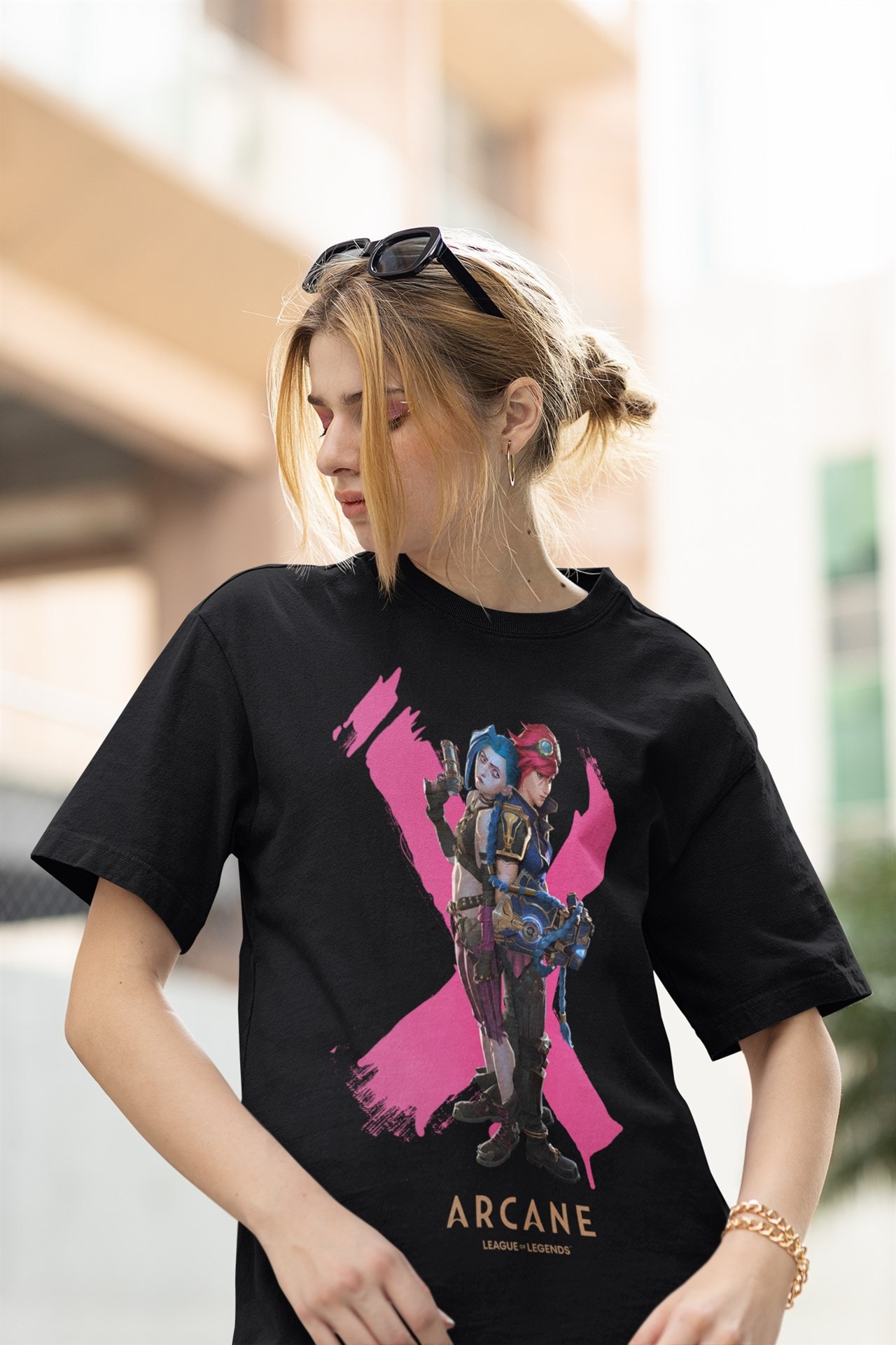 Arcane League of Legends Duo Tee | T-Shirt | Free shipping over £20 ...