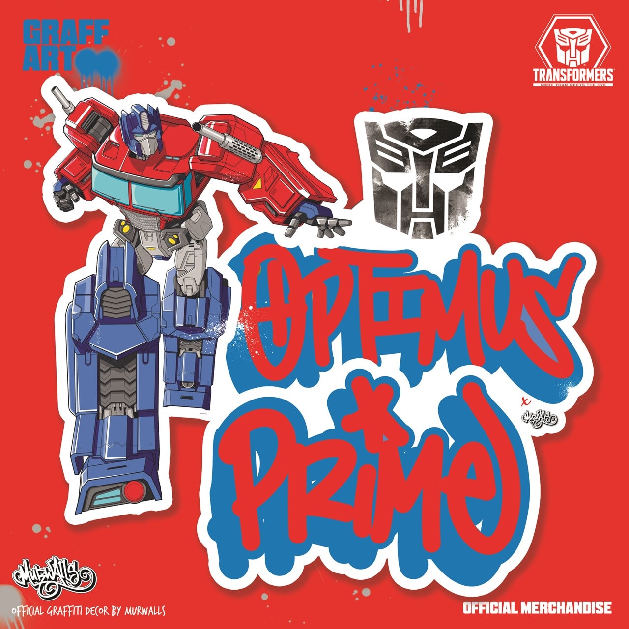 Optimus Prime Transformers MurWalls Wall Art | Prints | Free shipping ...