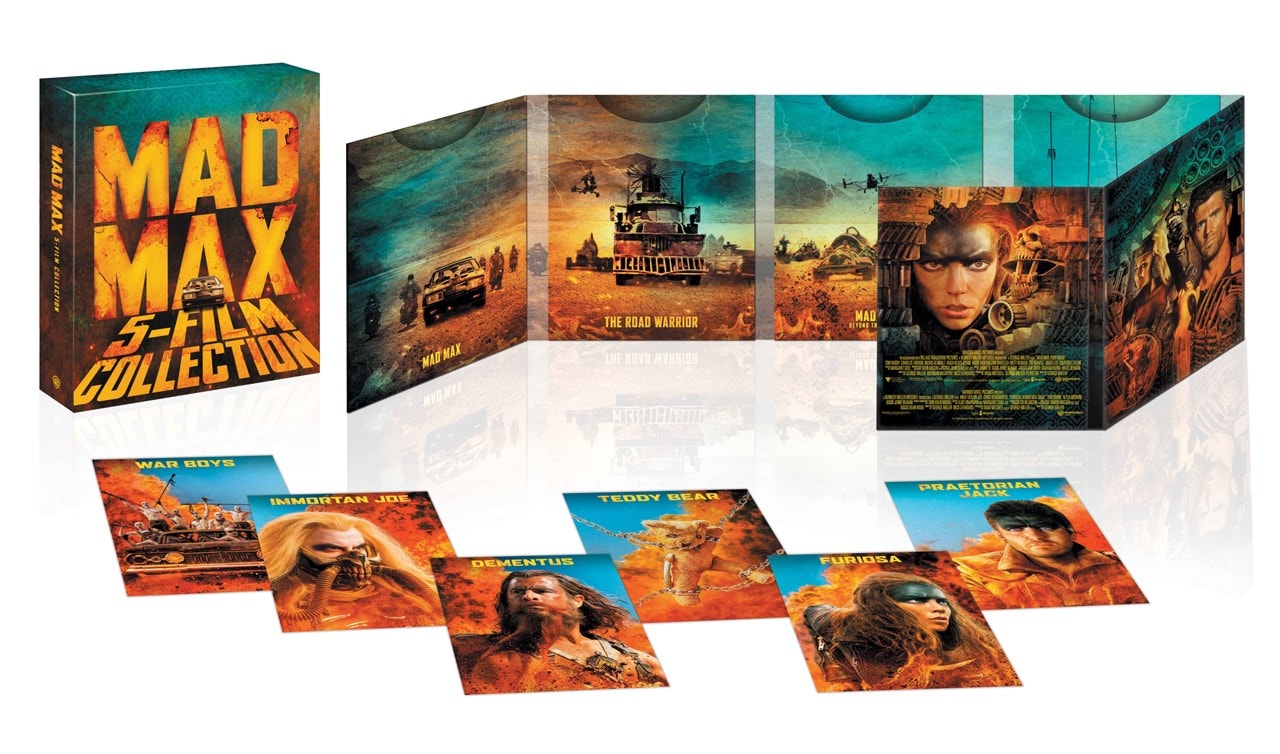 Mad Max: 5-film Collection Limited Edition 4K Ultra HD | 4K Ultra HD ...
