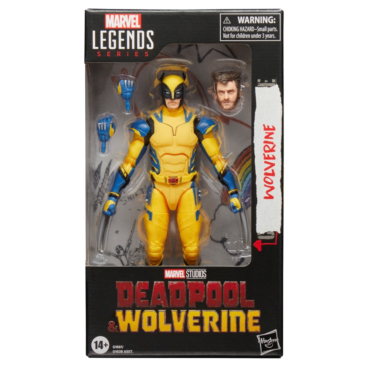 Wolverine Deadpool & Wolverine Marvel Legends Series Hasbro Action Figure | Action Figures ...
