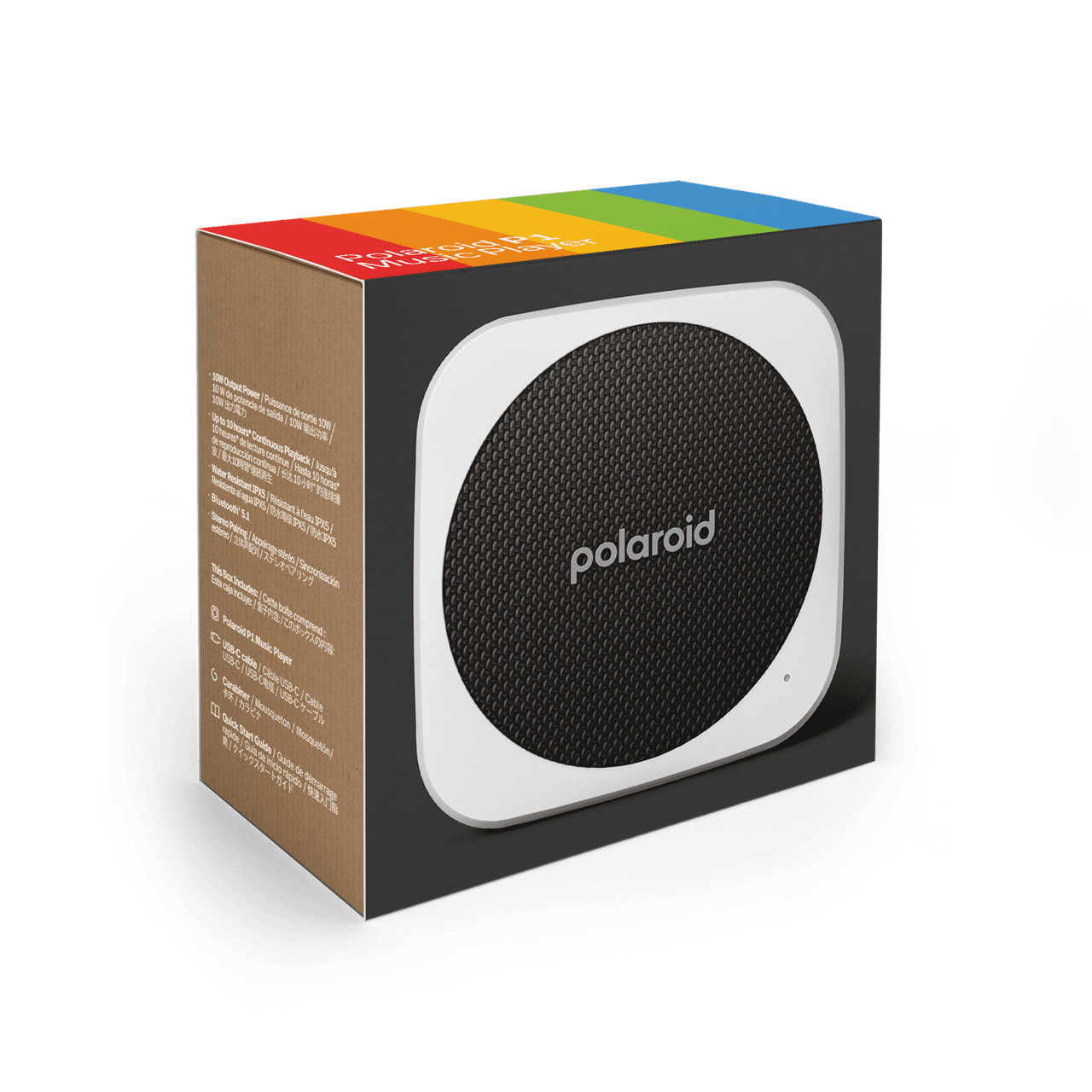 Polaroid Player 1 Black Bluetooth Speaker | Bluetooth Speakers | Free ...