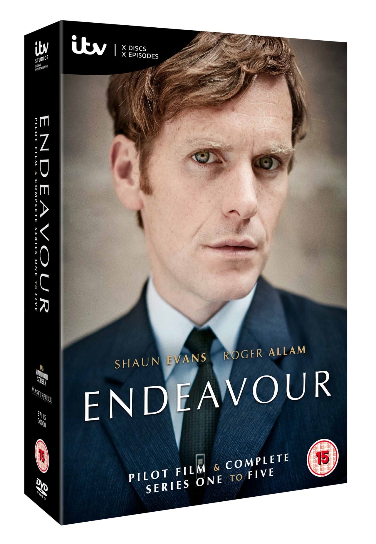 Endeavour: Complete Series One to Five | DVD Box Set | Free shipping ...