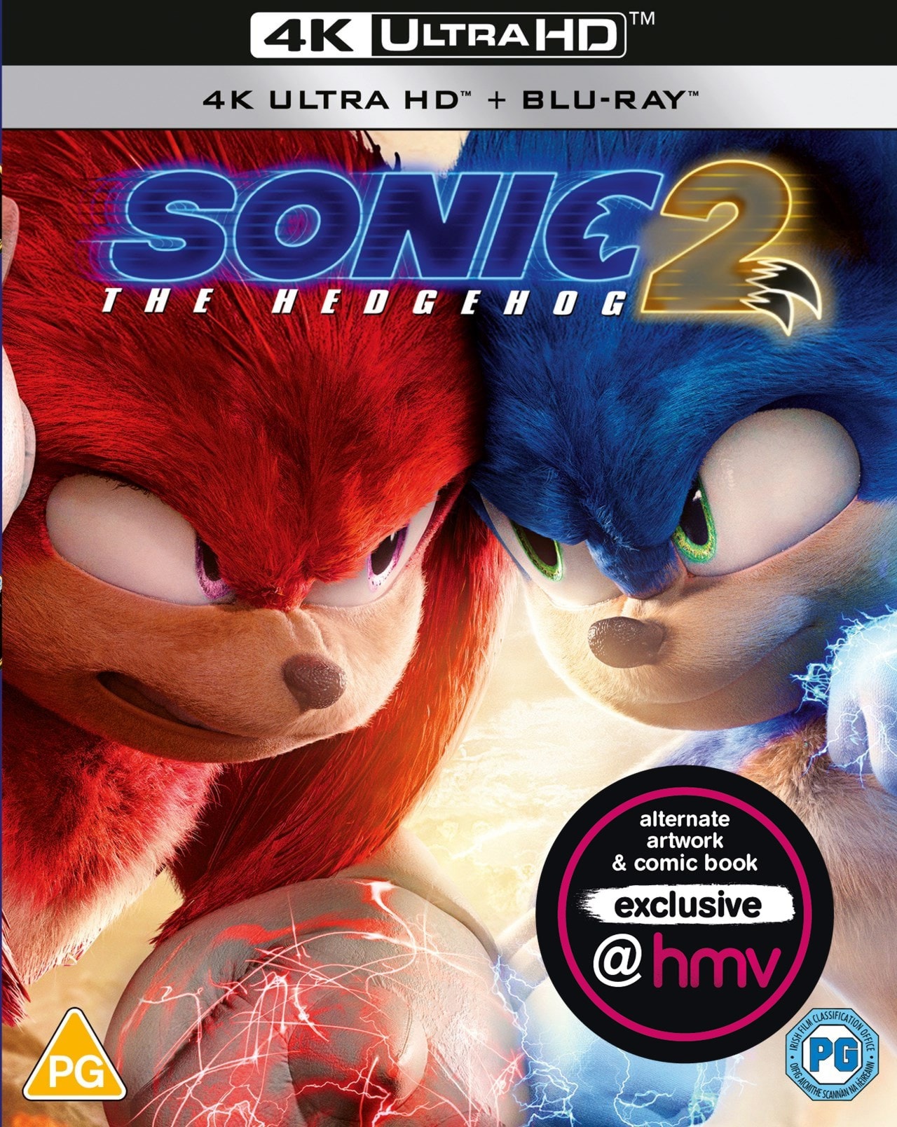 Sonic the Hedgehog 2 (hmv Exclusive) | 4K Ultra HD Blu-ray | Free ...