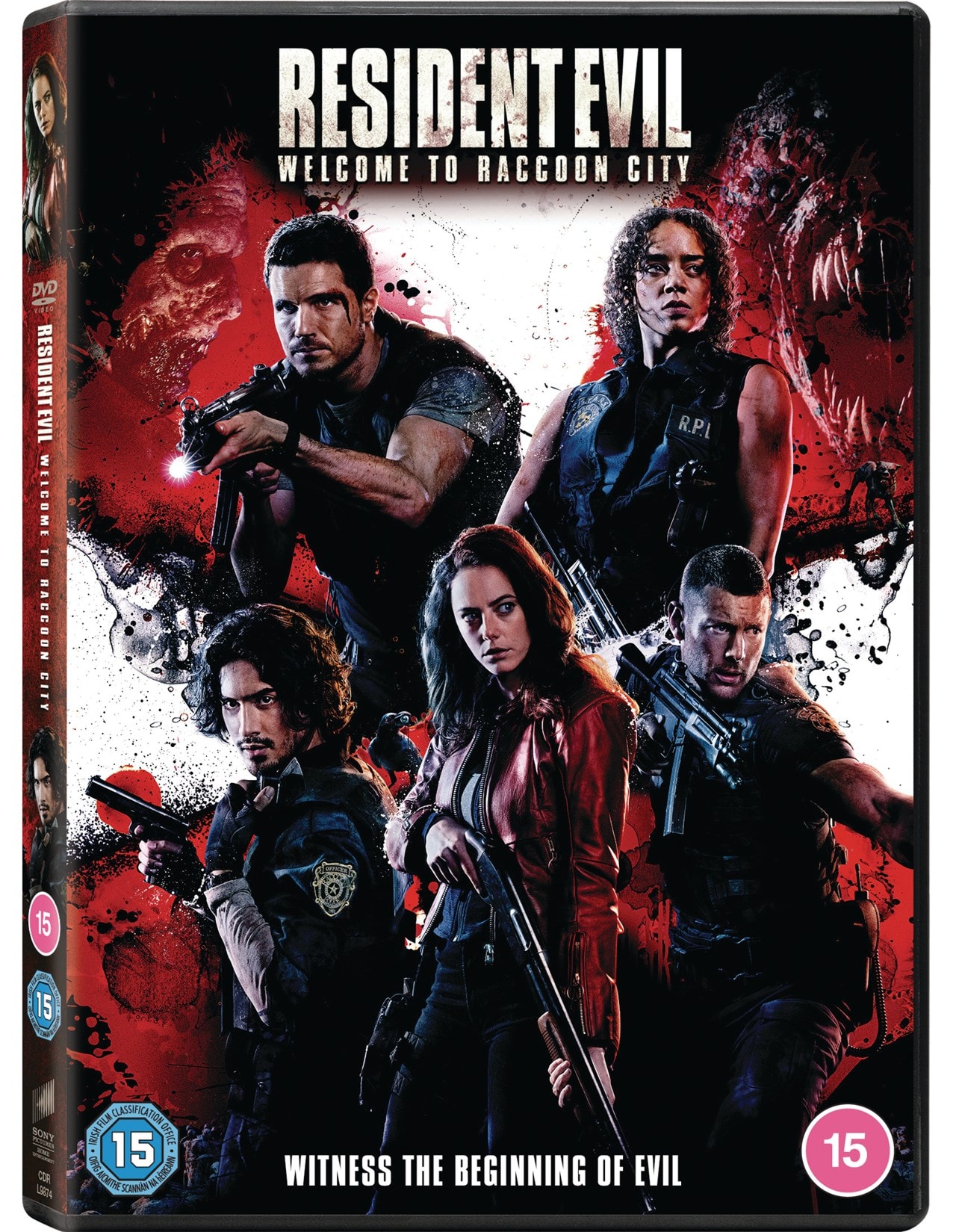 Resident Evil Welcome to Racoon City DVD | 2021 Horror Action Movie ...
