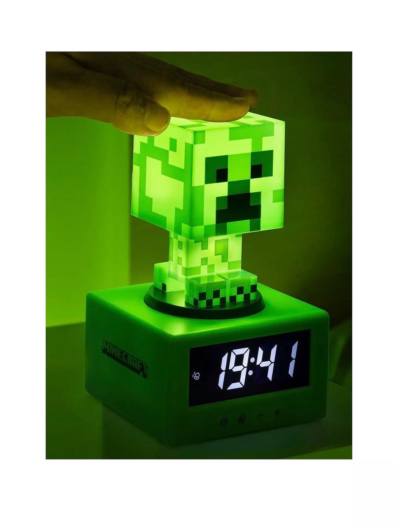 Creeper Minecraft Alarm Clock | Alarm Clock | Free shipping over £20 ...