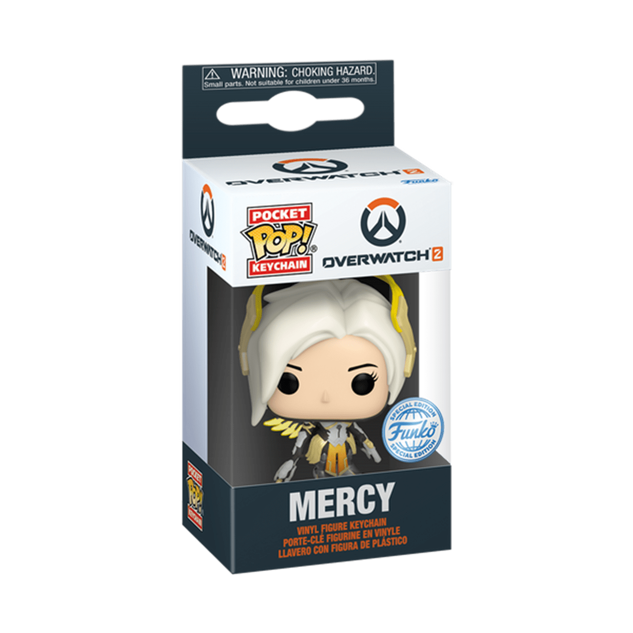 Mercy Overwatch 2 Funko Pop Vinyl Keychain | Pop Vinyl | Free shipping ...