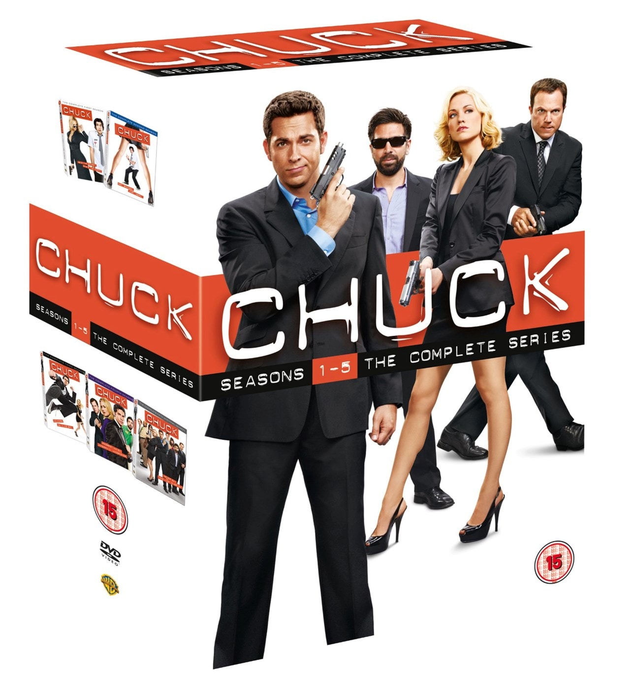 Chuck: The Complete Seasons 1-5 | HMV Store