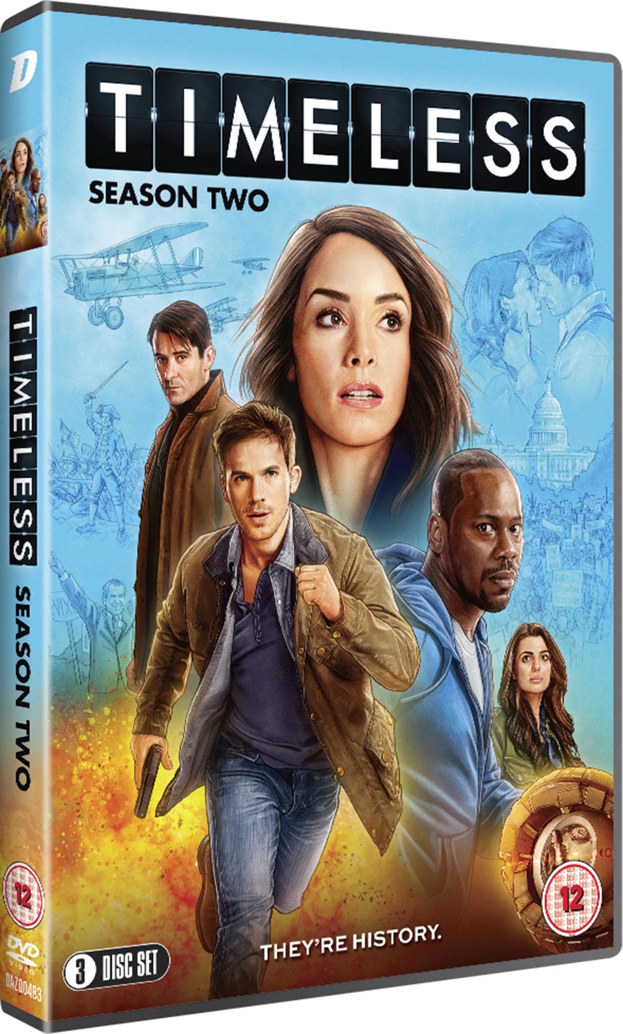 Timeless: Season 2 | DVD Box Set | Free shipping over £20 | HMV Store