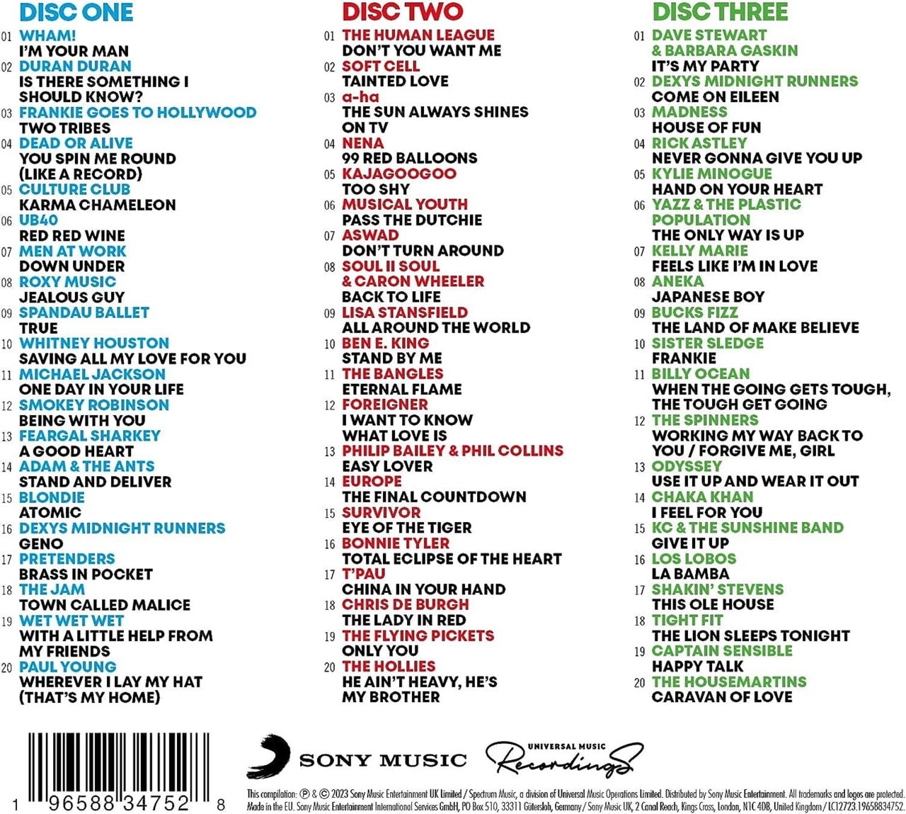 #1s - 80s | CD Box Set | Free shipping over £20 | HMV Store