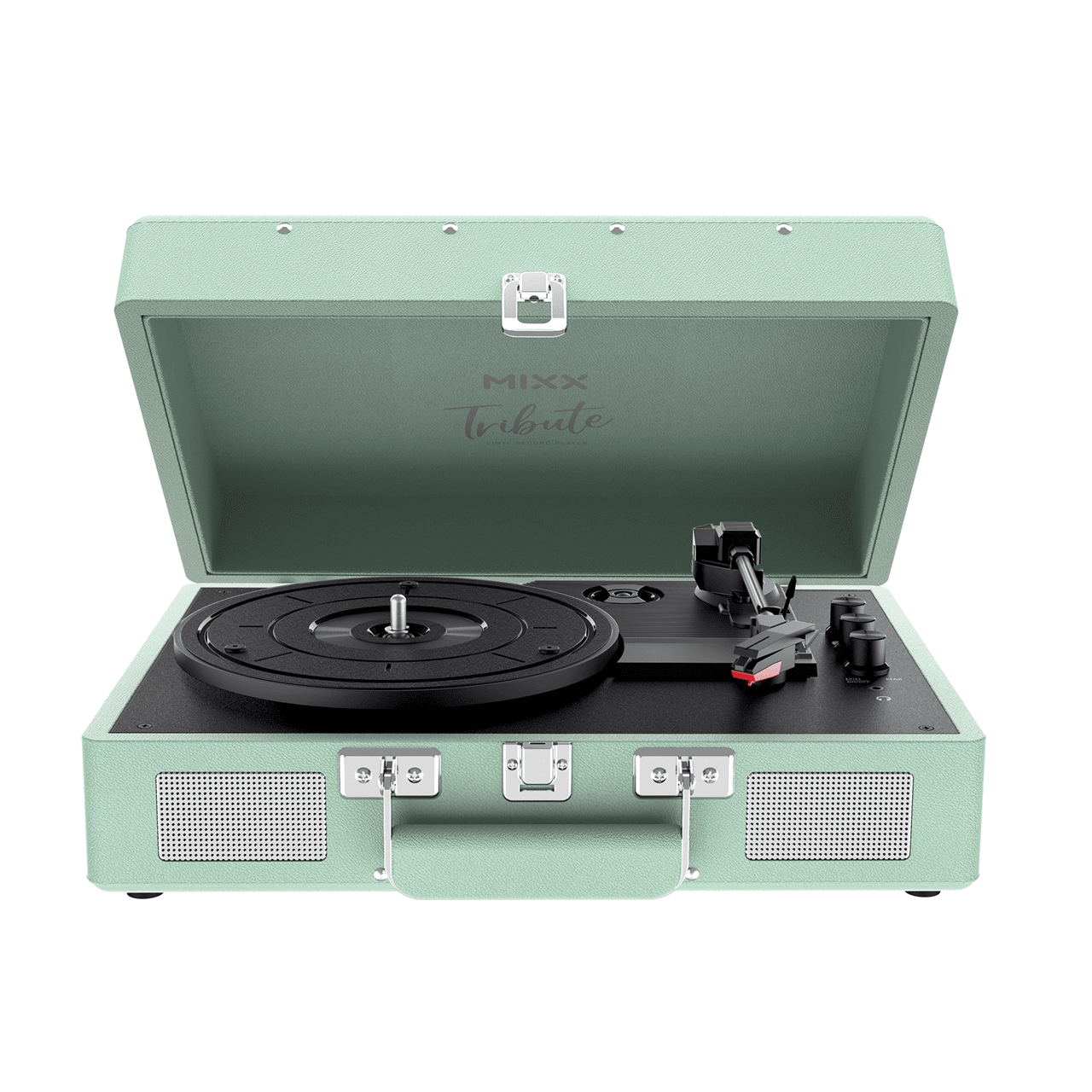 Mixx Audio Tribute Sage Green Bluetooth Turntable (hmv exclusive ...