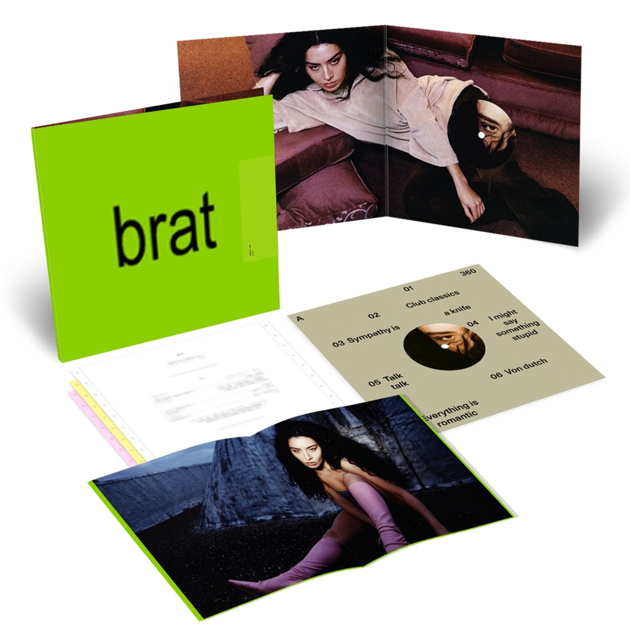 BRAT (hmv Exclusive) - Splatter Vinyl | Vinyl 12" Album | Free shipping ...