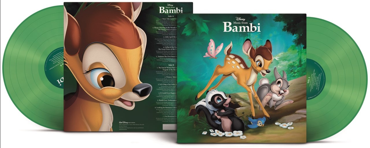 Disney Bambi Album | Music from Bambi: 80th Anniversary Limited Edition ...