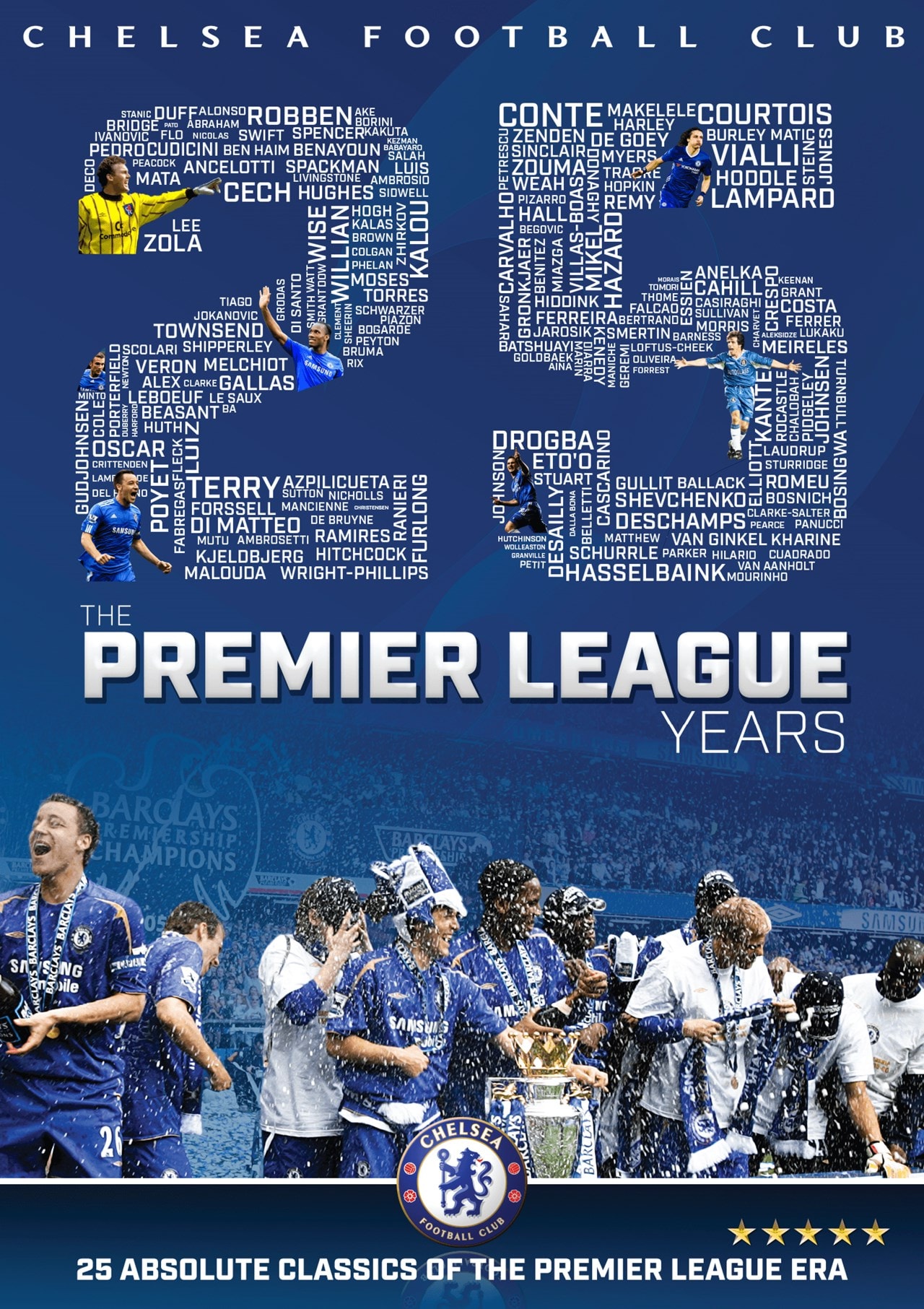 Chelsea FC: The Premier League Years | HMV Store