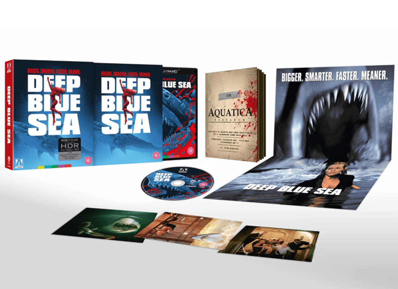 Deep Blue Sea Limited Edition 4K Ultra HD | 4K Ultra HD Blu-ray | Free ...