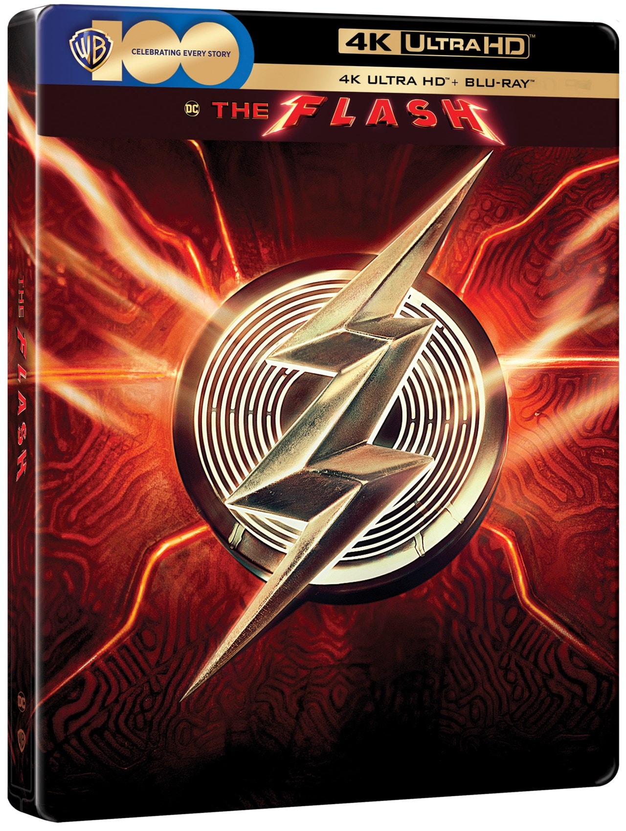The Flash Limited Edition 4K Ultra HD Steelbook | 4K Ultra HD Blu-ray | Free shipping over £20 ...