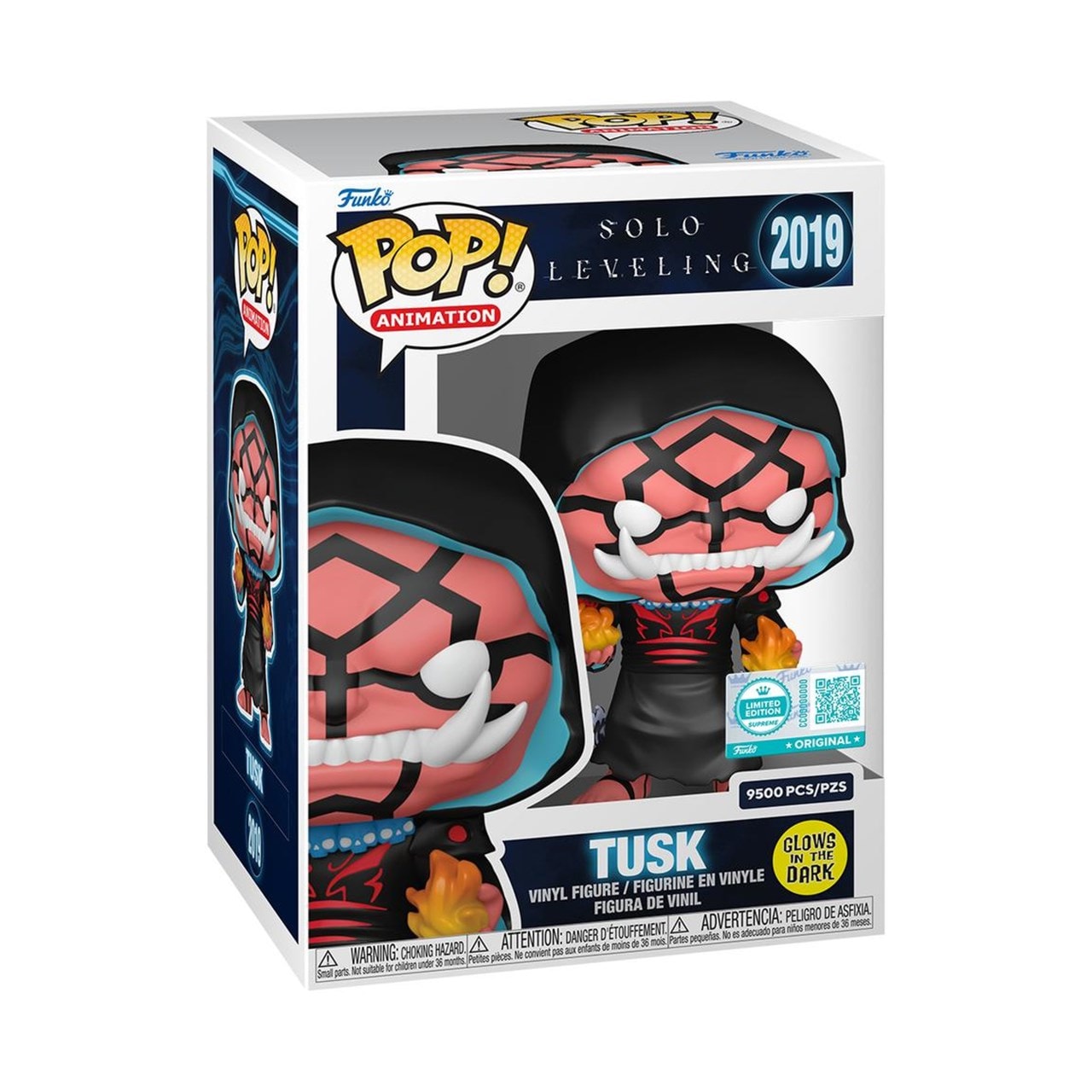 Tusk 2019 Solo Leveling Glow In The Dark Limited Edition Funko Pop ...