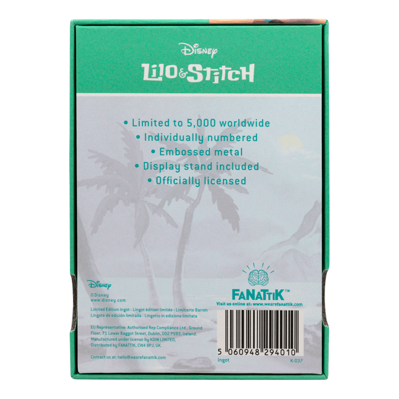 Lilo & Stitch Ingot | Ingot | Free shipping over £20 | HMV Store