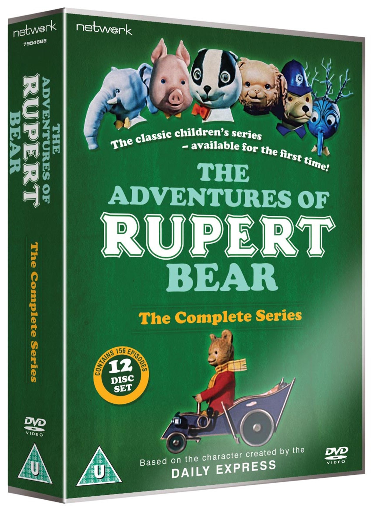 The Adventures of Rupert Bear: The Complete Series | DVD Box Set | Free ...