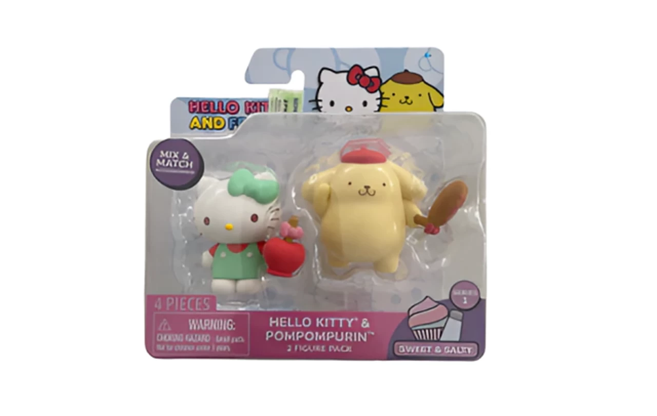 Hello Kitty & Friends 2 Pack Figures Assortment | Figures | Free ...