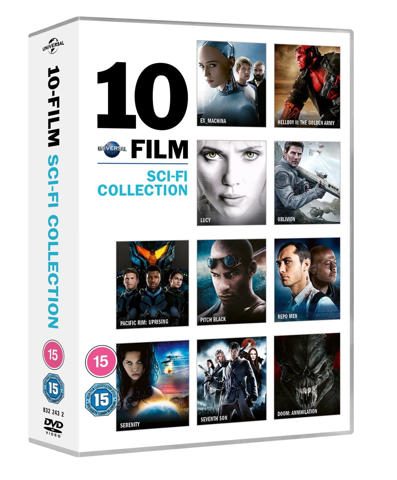 10 Film Sci-fi Collection | DVD Box Set | Free shipping over £20 | HMV ...