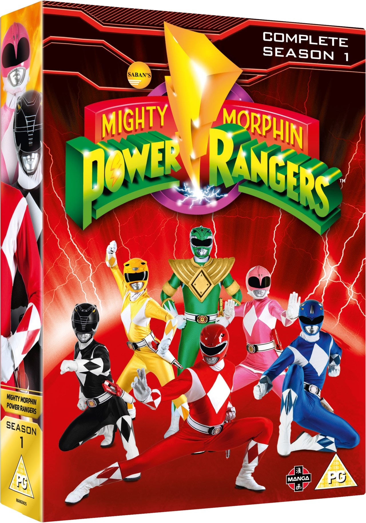 Mighty Morphin Power Rangers: Complete Season 1 | DVD Box Set | Free ... Mighty Morphin Power Rangers: Complete Season 1 | DVD Box Set | Free ...