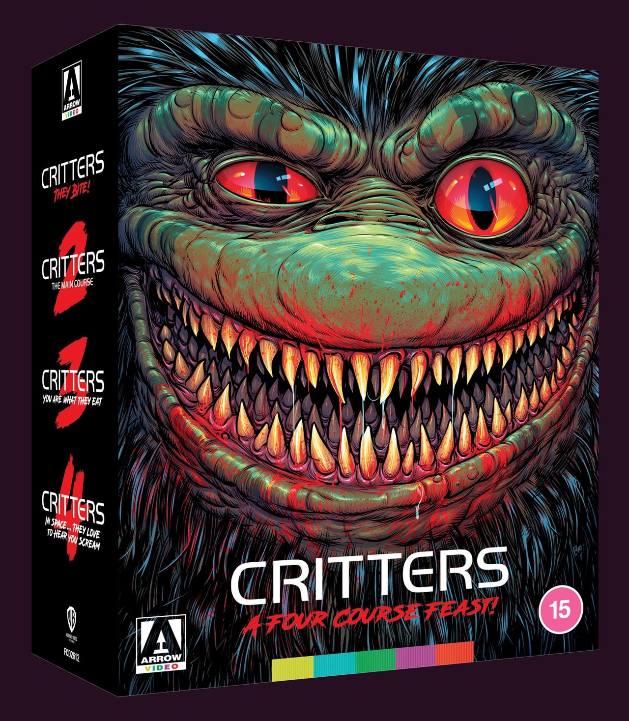 Critters: A Four Course Feast! Limited Edition | Blu-ray Box Set | Free ...