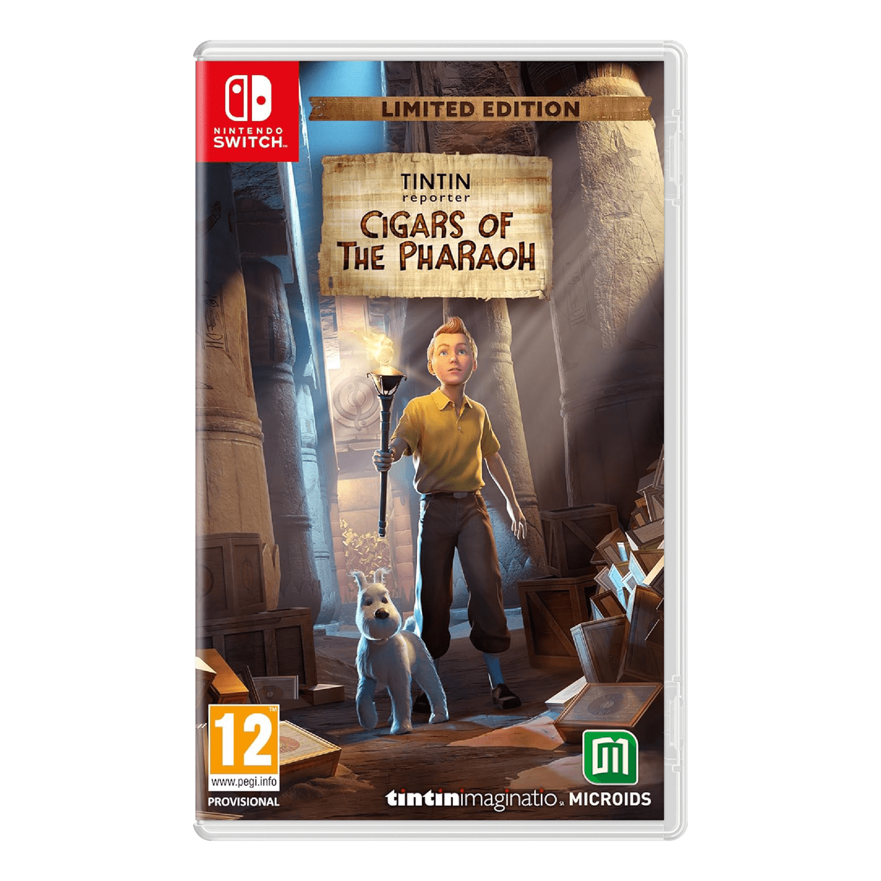 Tintin Reporter: Cigars of the Pharaoh - Limited Edition (Nintendo Switch) | Nintendo Switch ...