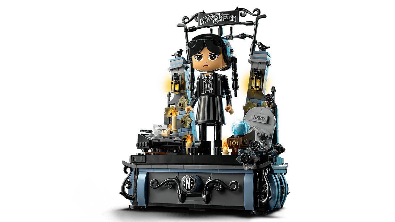 Wednesday Addams Figure Wednesday LEGO | LEGO | Free shipping over £20 ...