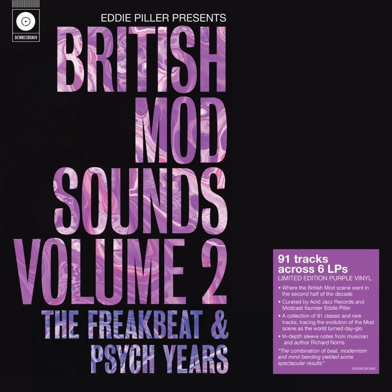 Eddie Piller Presents British Mod Sounds: The Freakbeat & Psych Years ...