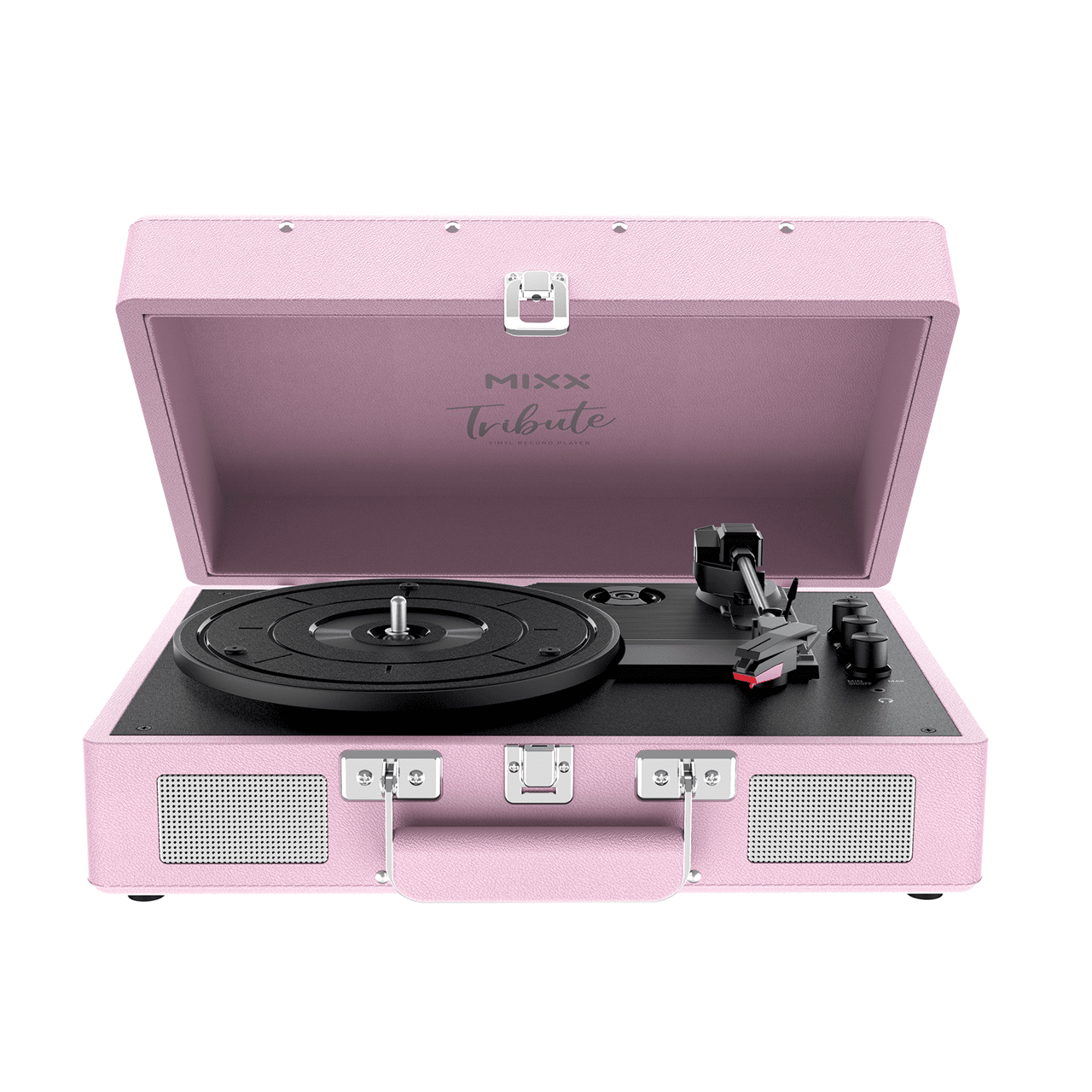 Mixx Audio Tribute Pastel Pink Bluetooth Turntable (hmv exclusive ...