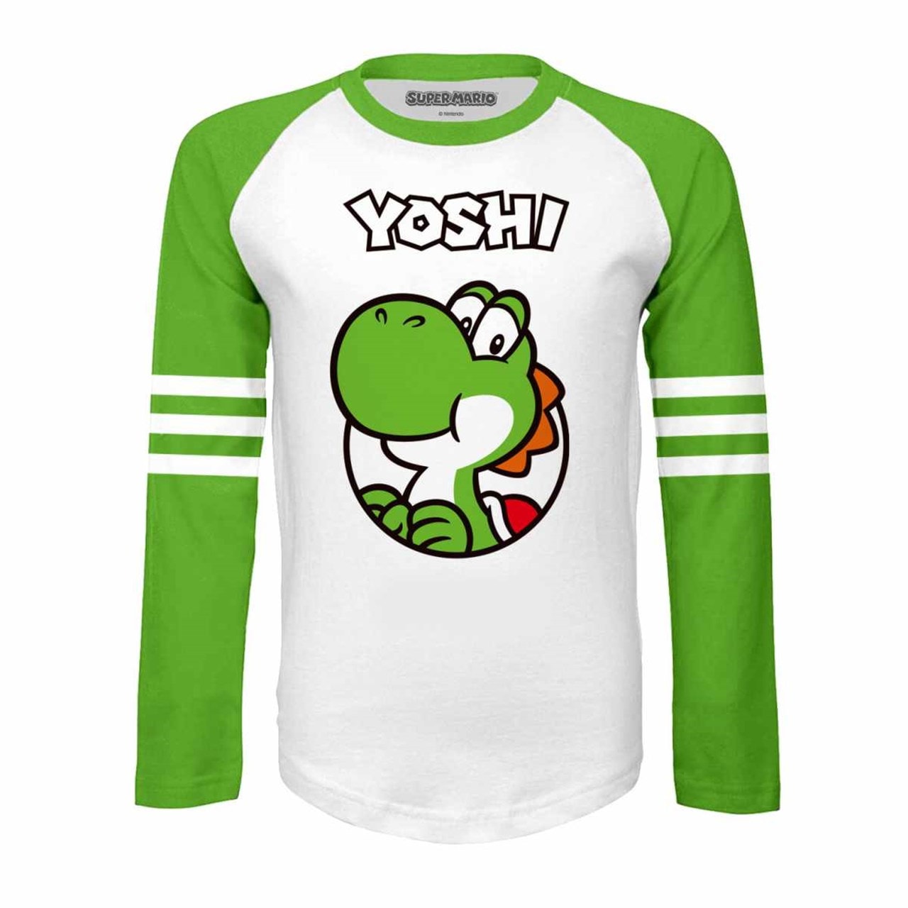 Yoshi Since 1990 Nintendo Super Mario Long Sleeve Tee | T-Shirt | Free ...