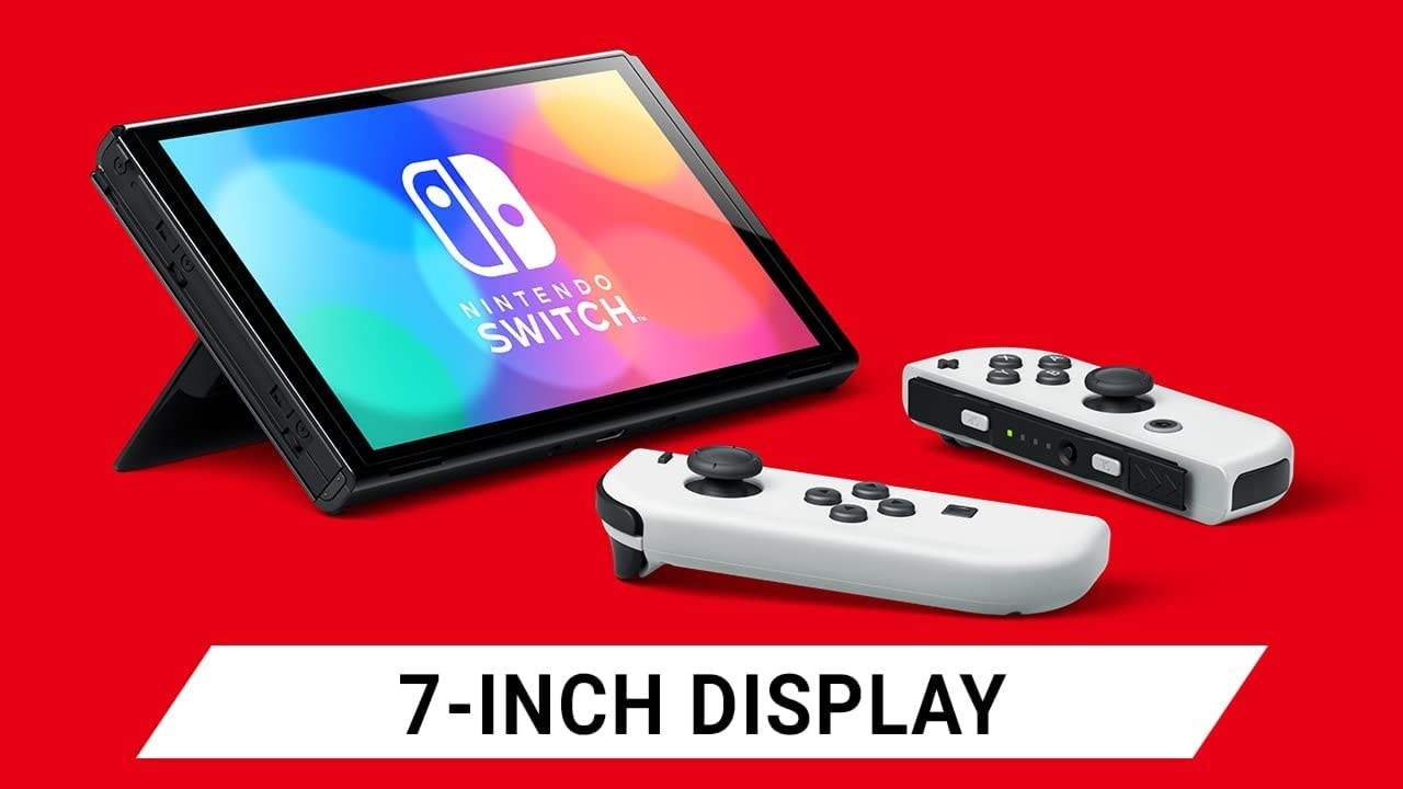 Nintendo Switch Console OLED Model (White) | Game Console | Free ...