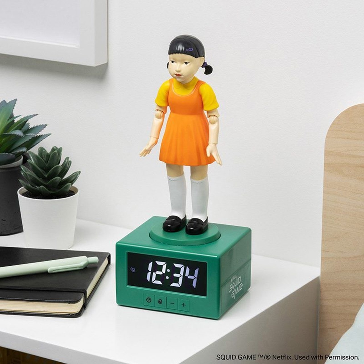 Spirits Young Hee Squid Game Alarm Clock | Alarm Clock | Free shipping ...