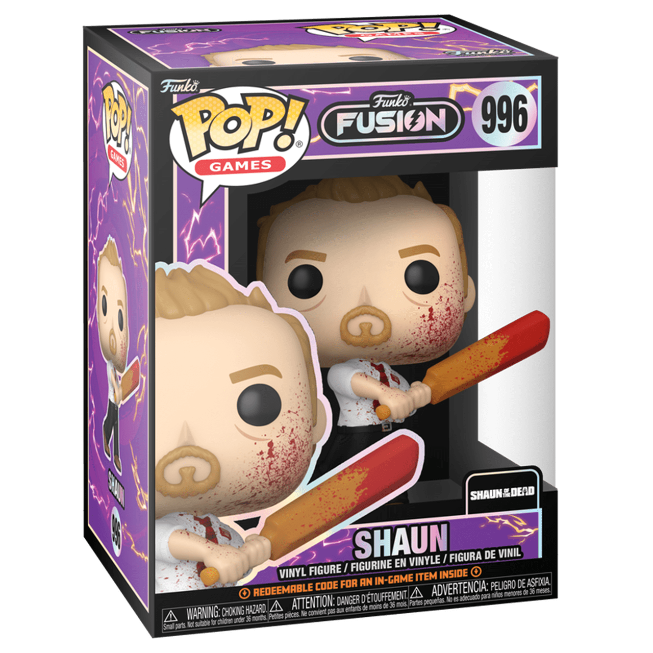 Bloody Shaun 996 Shaun Of The Dead Funko Fusion Pop Vinyl | Pop Vinyl ...