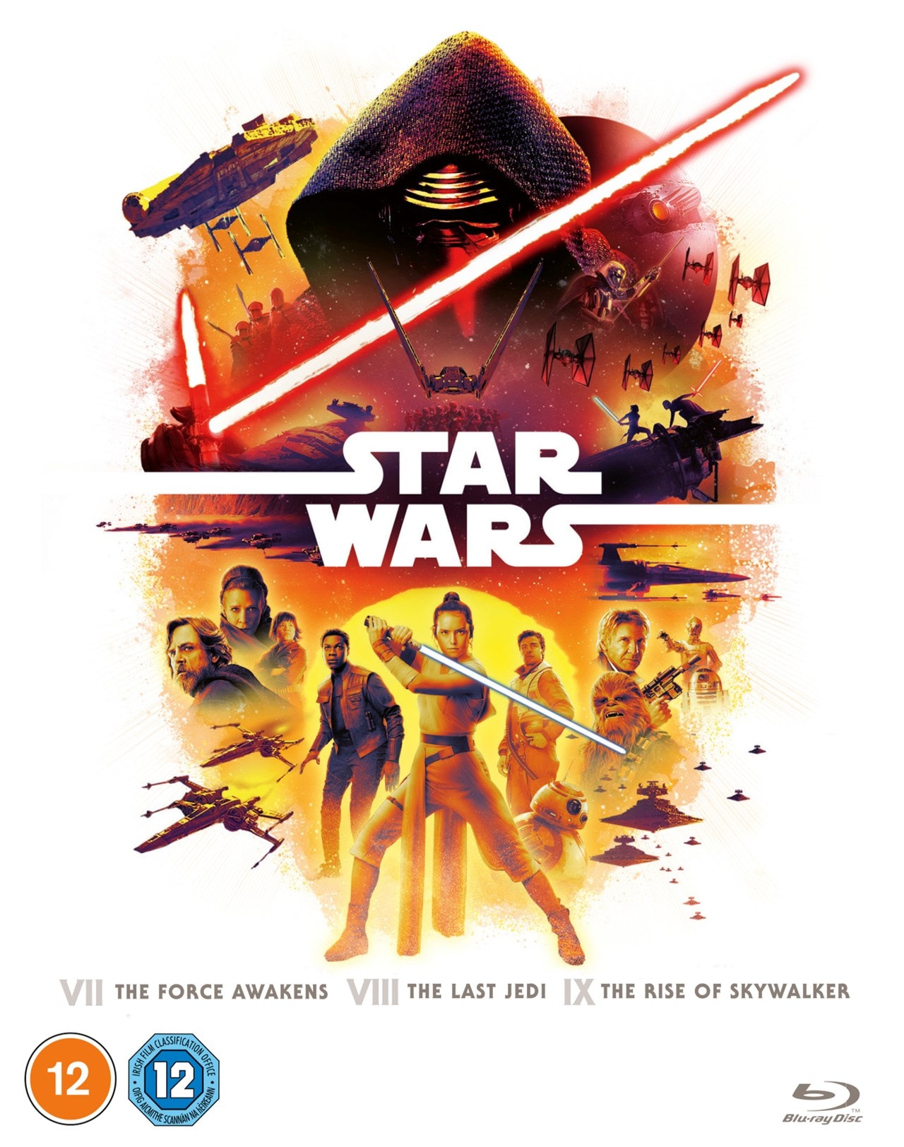 Star Wars Trilogy: Episodes VII, VIII and IX | Blu-ray Box Set | Free ...