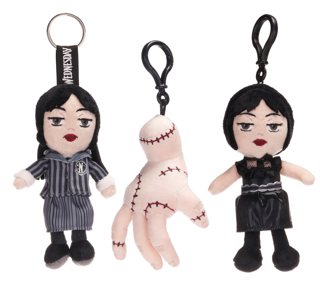 Wednesday Assortment Plush Keyring | Plush | Free shipping over £20 ...