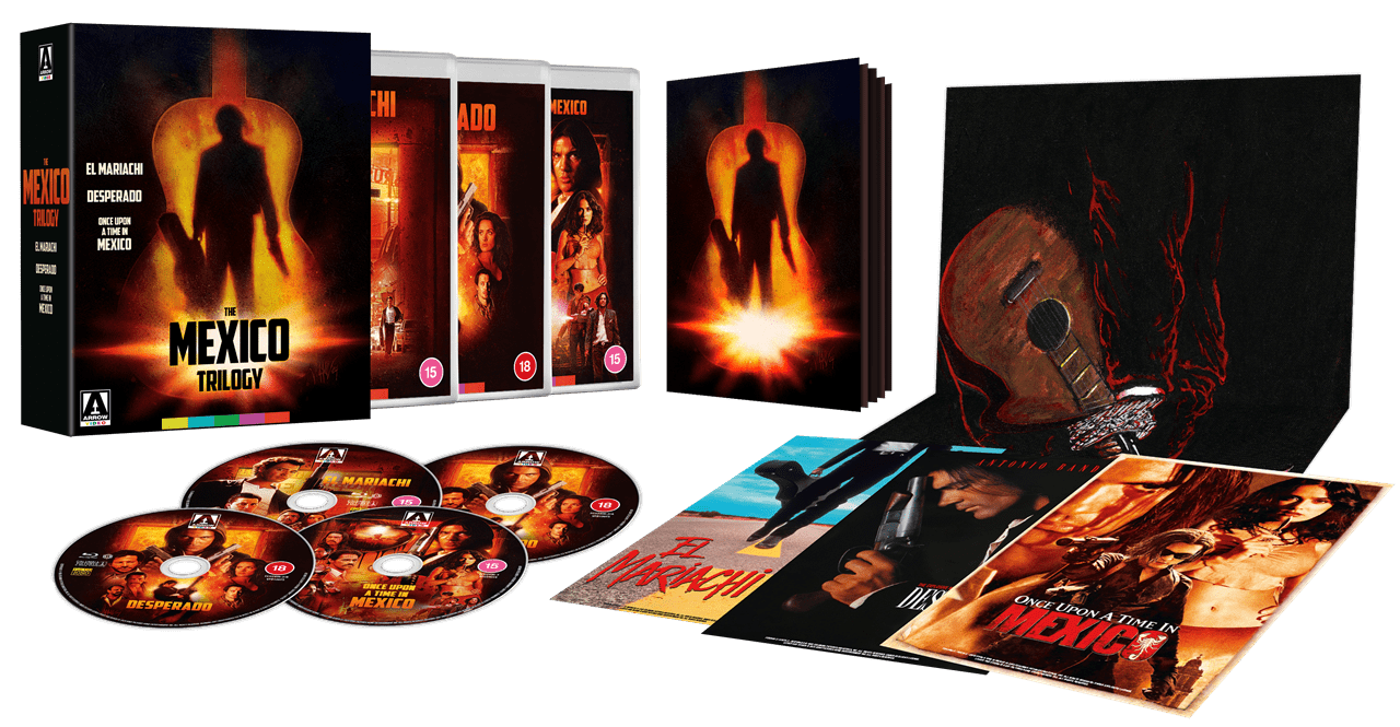 The Mexico Trilogy: El Mariachi, Desperado & Once Upon a Time in Mexico ...