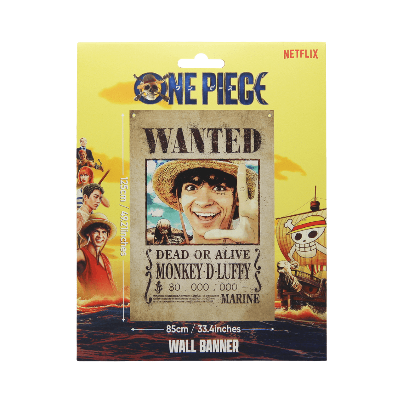One Piece Wall Banner | Wall Banner | Free shipping over £20 | HMV Store