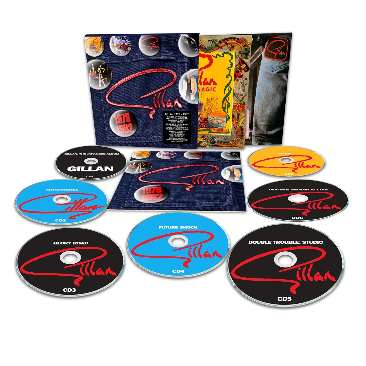 1978-1982 | CD Box Set | Free shipping over £20 | HMV Store