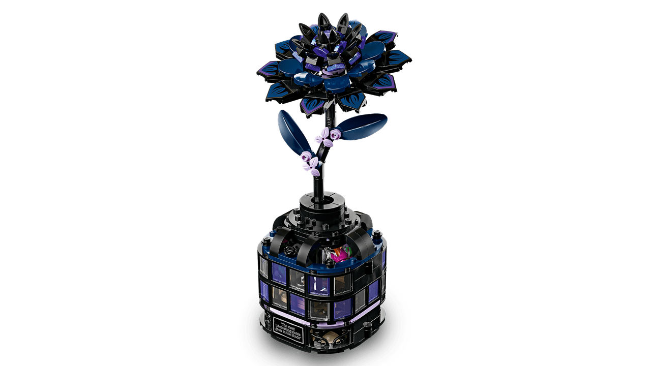 Black Dahlia Flower Wednesday LEGO | LEGO | Free shipping over £20 ...