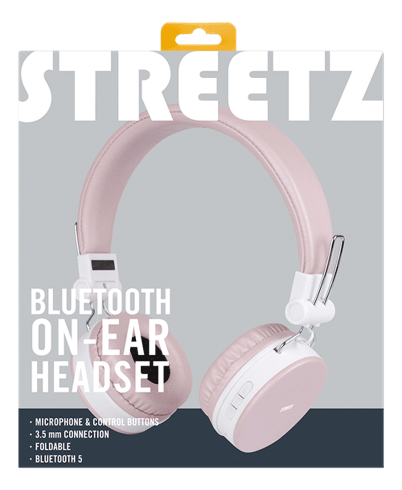 Streetz HL-BT402 Pink Bluetooth Headphones | Headphones | Free shipping ...