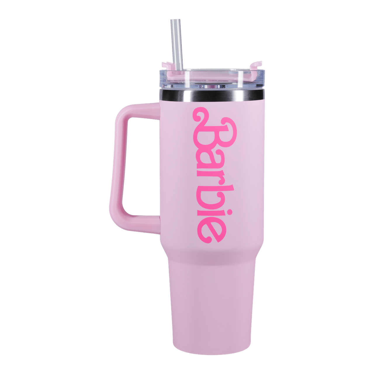 Barbie Travel Cup With Straw | Drinkware | Free shipping over £20 | HMV ...