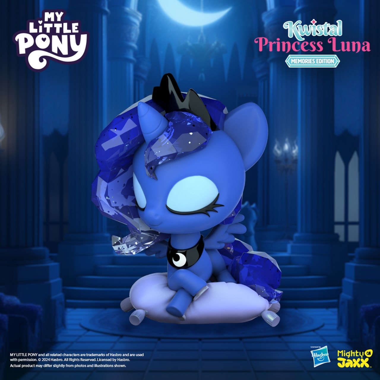 Kwistal My Little Pony Princess Luna Memories Edition Window Box Figure | Figurine | Free ...
