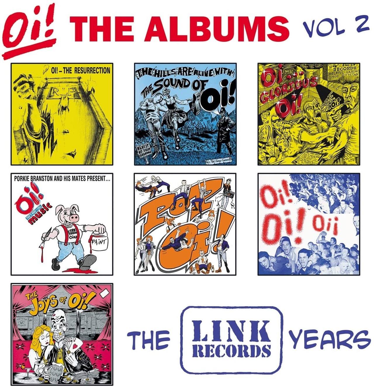 Oi! The Albums: The Link Records Years - Volume 2 | HMV Store